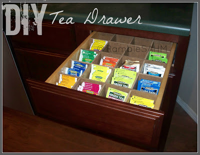 Adding A Tea Drawer To My Kitchen