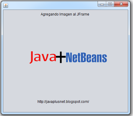 Java + Netbeans.: Agregar imagen al JFrame.