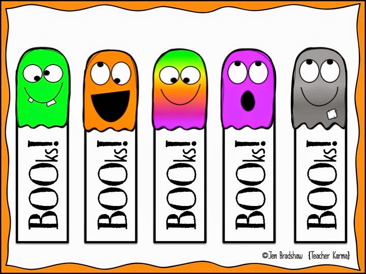 Classroom Freebies Too: BOOkmarks for Halloween!