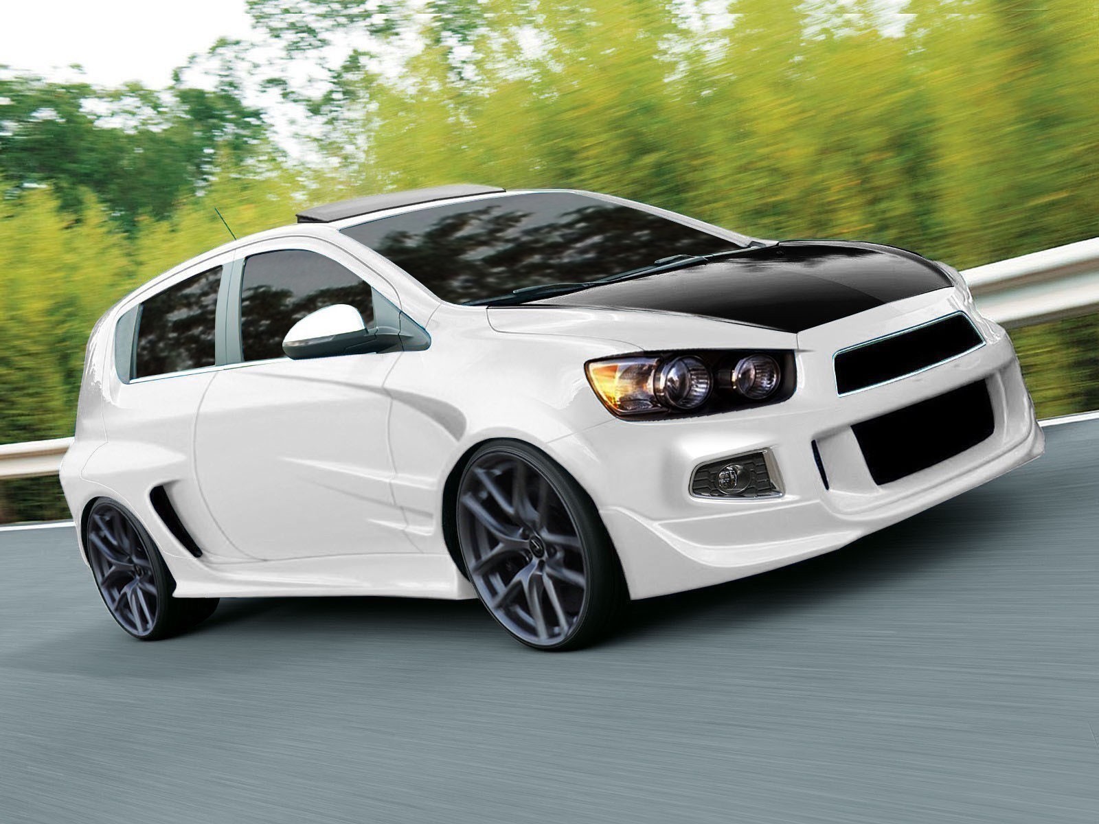 Tuning Virtual Brazil: Chevrolet Sonic para a Revista Quatro Rodas!
