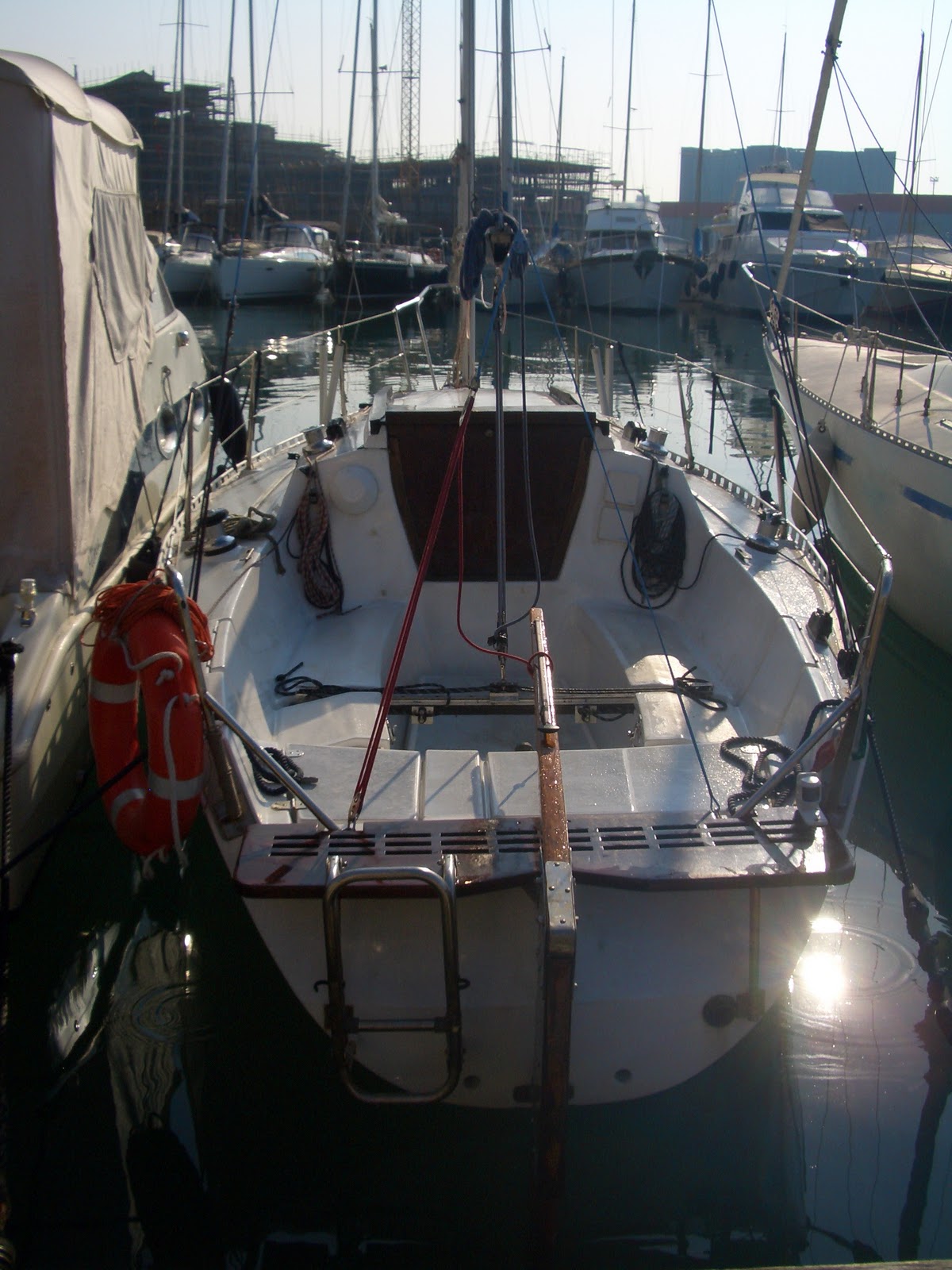 Madamin Tamurè 7,60 EC: Da deriva mobile a chiglia fissa...