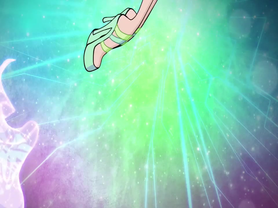 Imágenes de la transformación Tecna Harmonix HD - Winx Club All
