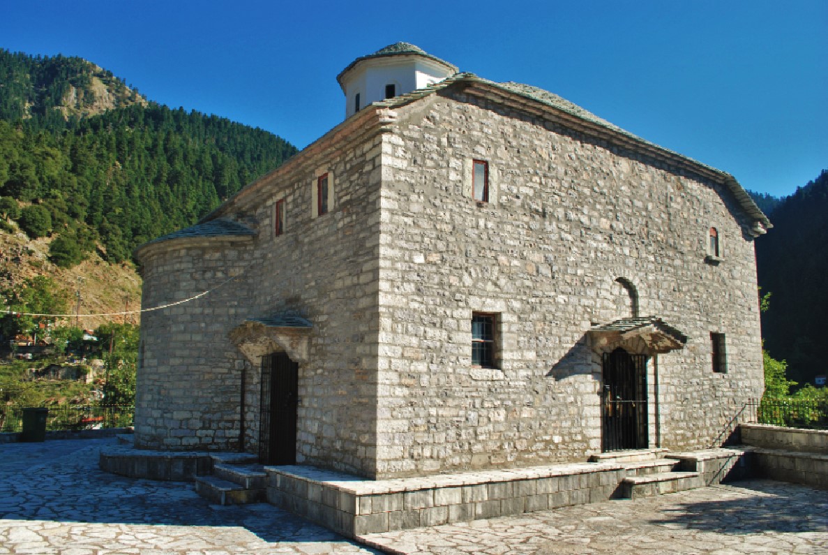 Greek Orthodox Religious Tourism: Ταξιάρχης Μαράθου, Άγραφα Ευρυτανίας.