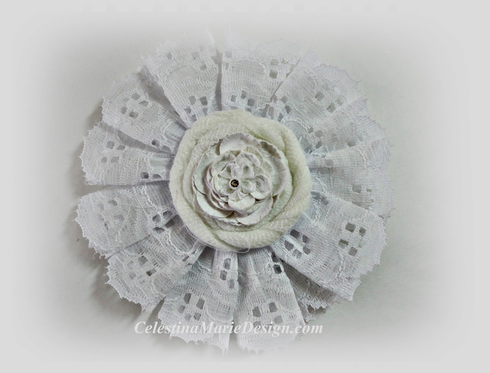 Creating Fabric Rag Flowers - Rose Garden Market