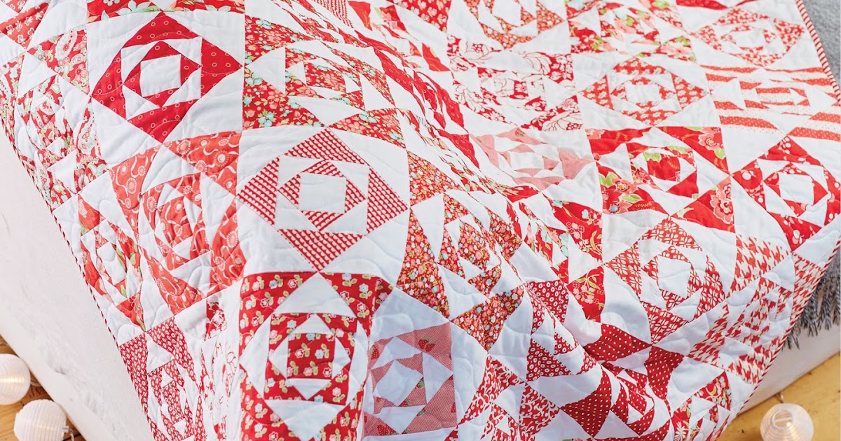 In Stitches: Ruby Red in Love Patchwork and Quilting