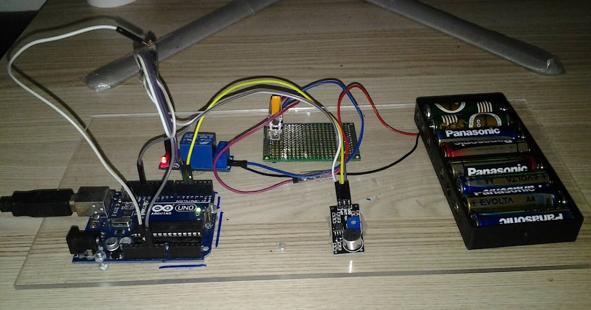 พีรัชชัย โอรมย์ โปรเจค Arduino ง่ายๆ เปิด ปิดไฟด้วยเสียง