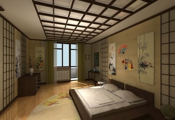 ceiling design ideas in Japanese style