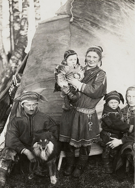 White Wolf : Rare, old photos of indigenous Sami people showcase their ...