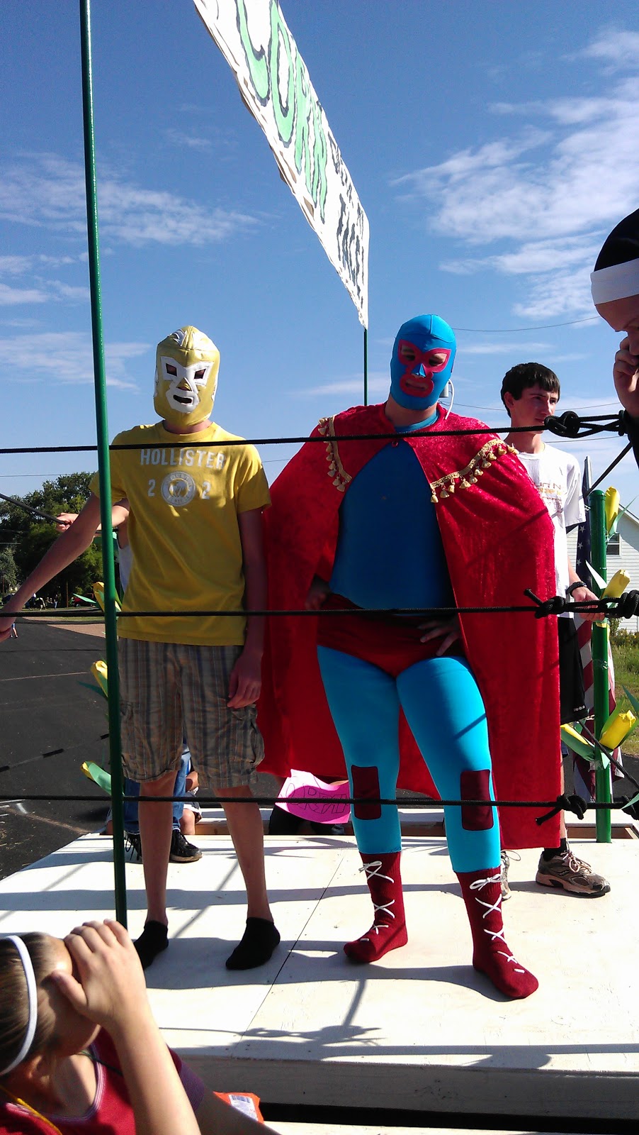 Hoopes Party of 5: Taylor Sweet Corn Parade Float 2012