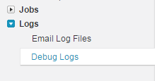 SFDC 3:16: Salesforce – Debug Log