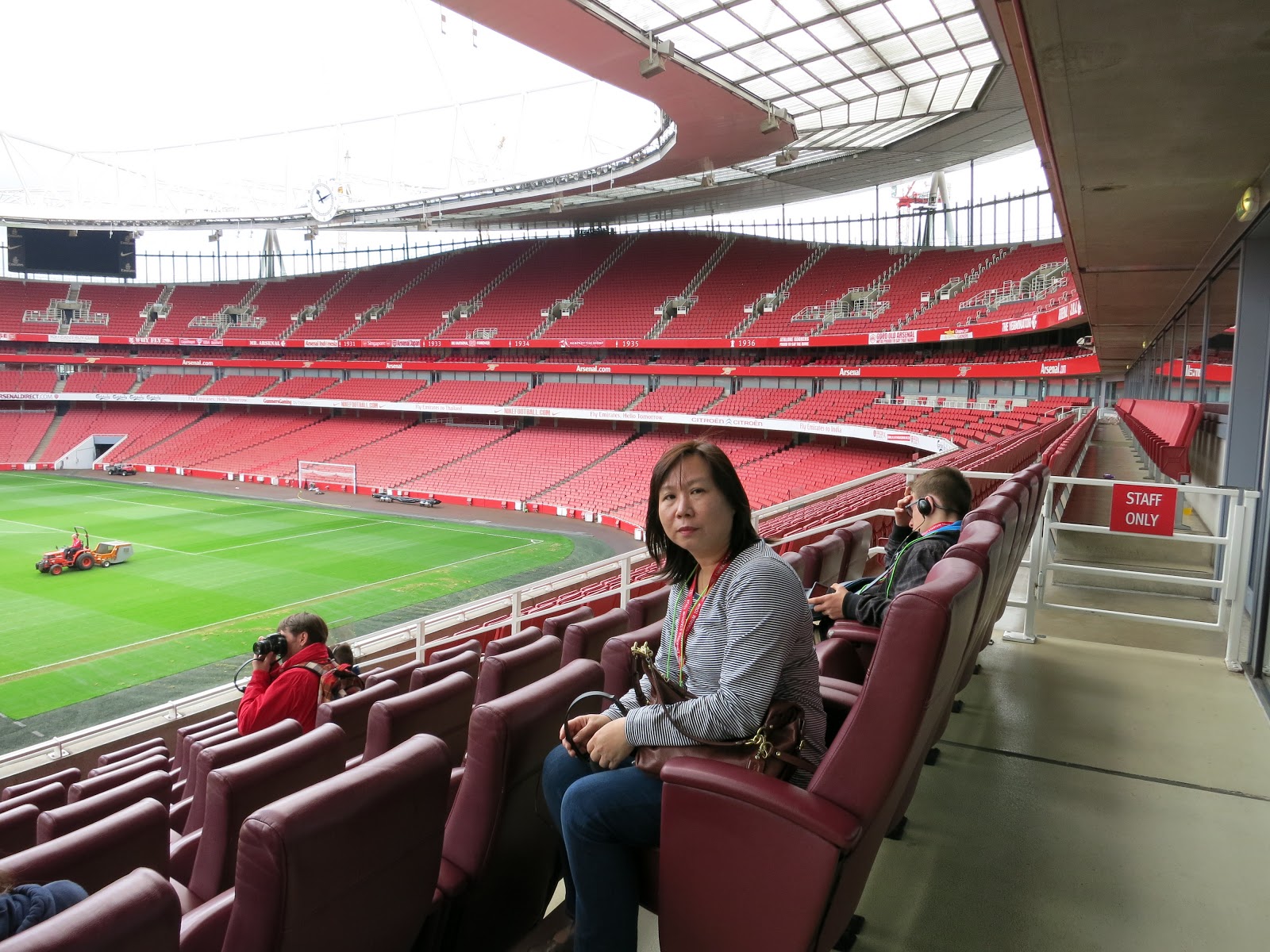 kevwish: Our Emirates Stadium Tour 2013