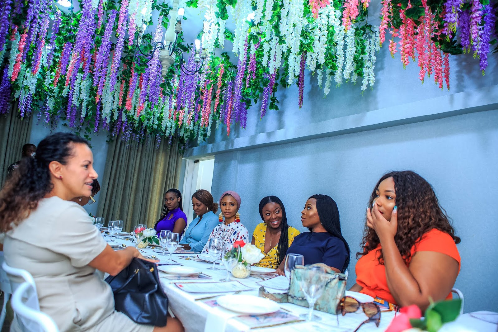 Oluchi Orlandi, founder Lulu Lingerie, hosts #Lulutalks and #SipnShop ...