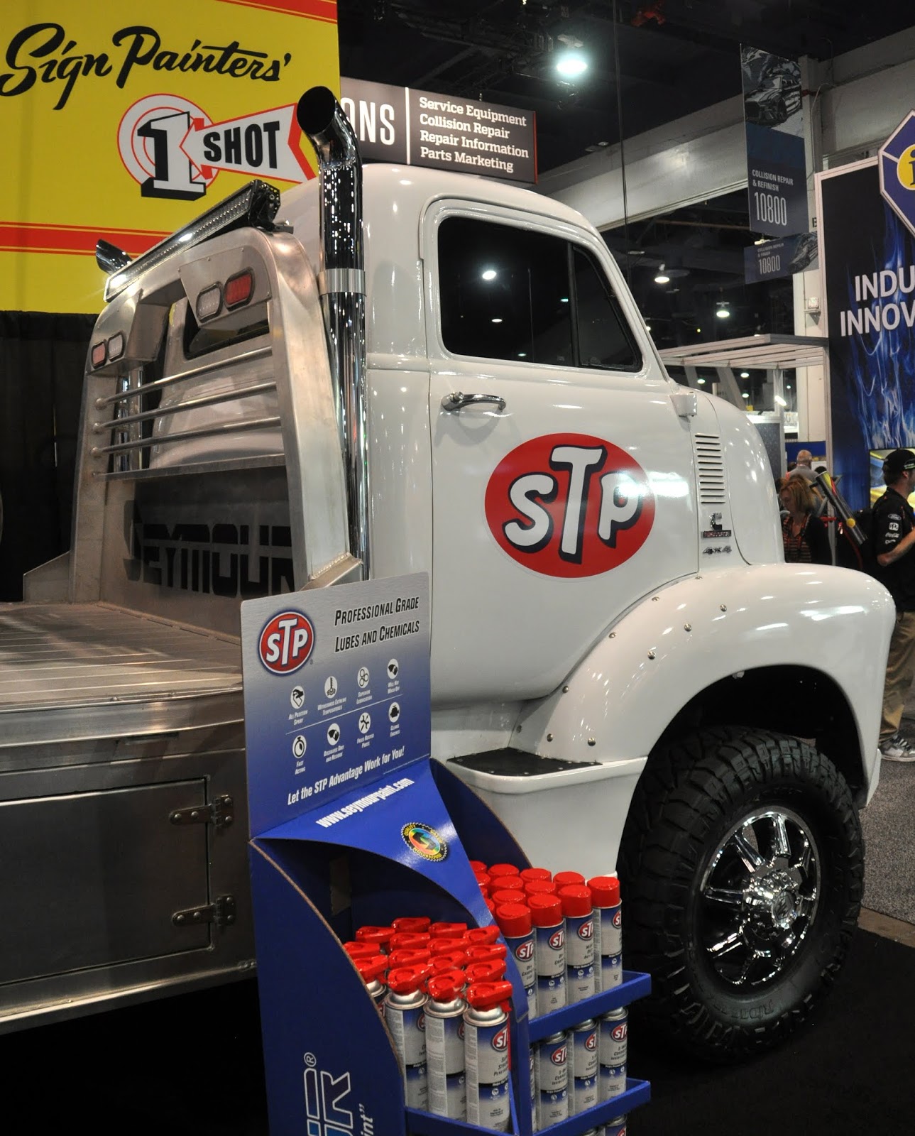 Just A Car Guy: STP had a COE at SEMA, the first time I've noticed STP ...