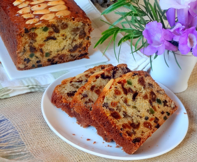 Easy Fruit Cake | Ambrosia