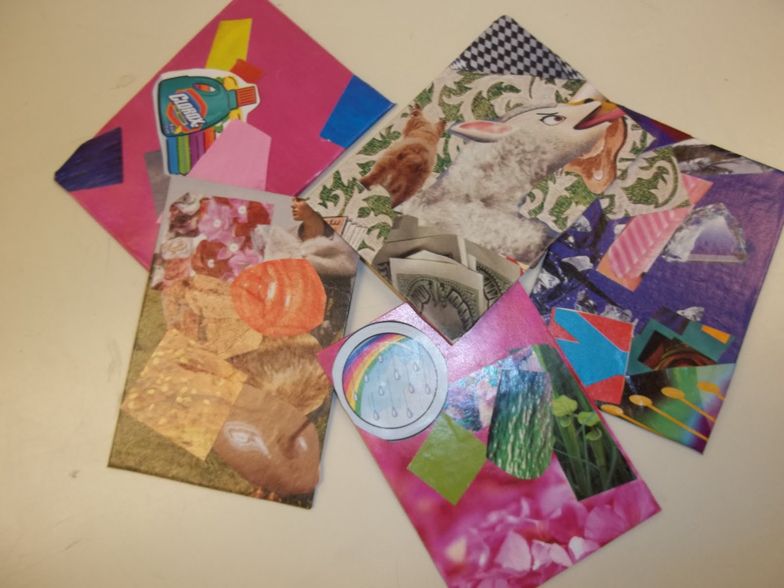 Art at Becker Middle School: ATC examples