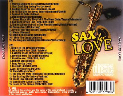 [Saxophone/Easy Listening] Various Artists - Sax For Love (2002) [2CD ...