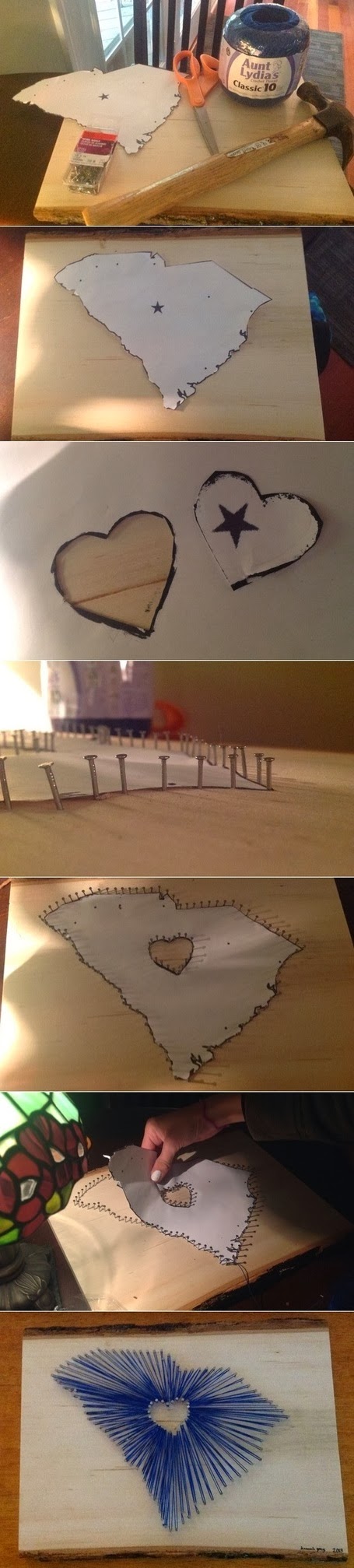 How to make string art - Diy And Crafts