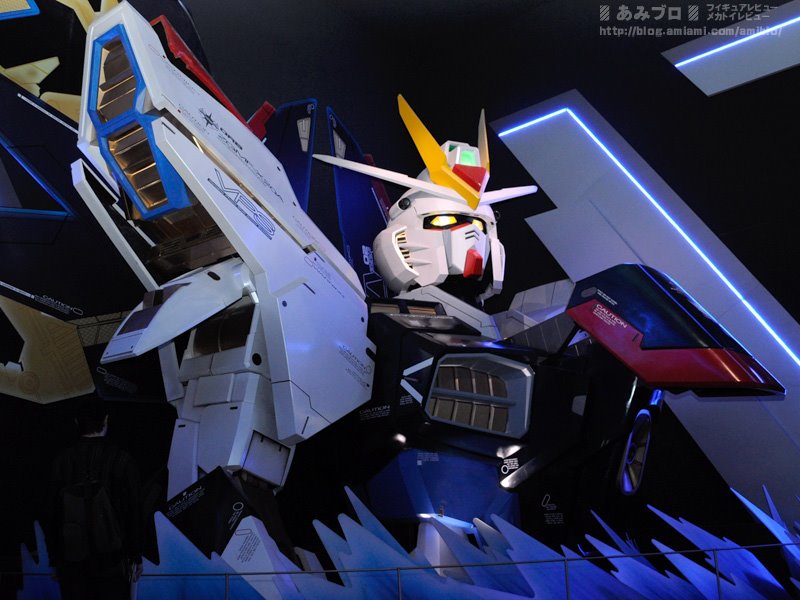GUNDAM GUY: 1:1 Scale Strike Freedom Gundam Bust On Display - Detail ...