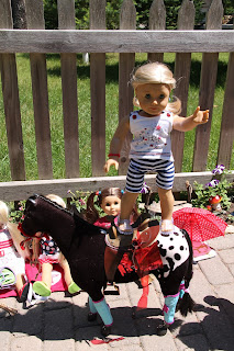 American Girl Doll Play: Celebrating the 4th With a Doll Parade