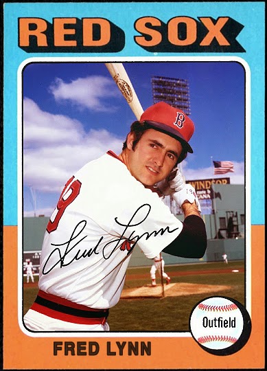 WHEN TOPPS HAD (BASE)BALLS!: DEDICATED "ROOKIE CARDS" #9: 1975 FRED LYNN