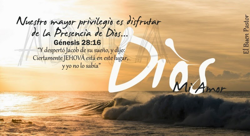 YO SOY EL BUEN PASTOR: Génesis 28:16