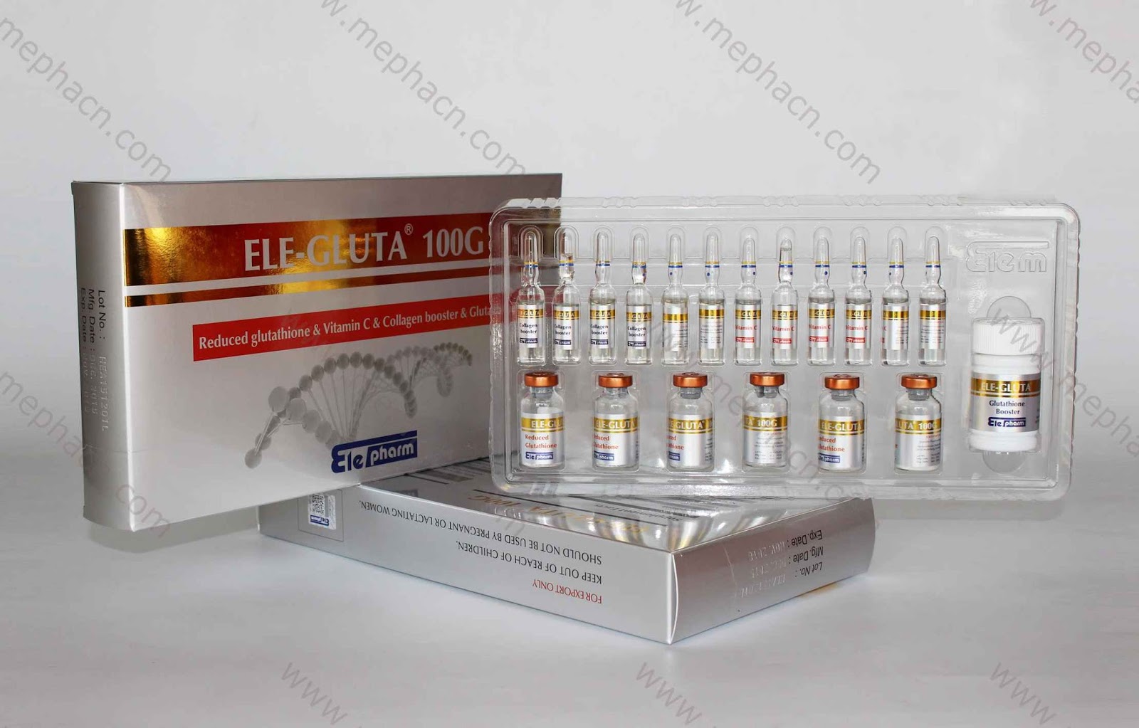 Skin Whitening Glutathione Injection: Great Effect ELE Brand Injectable ...