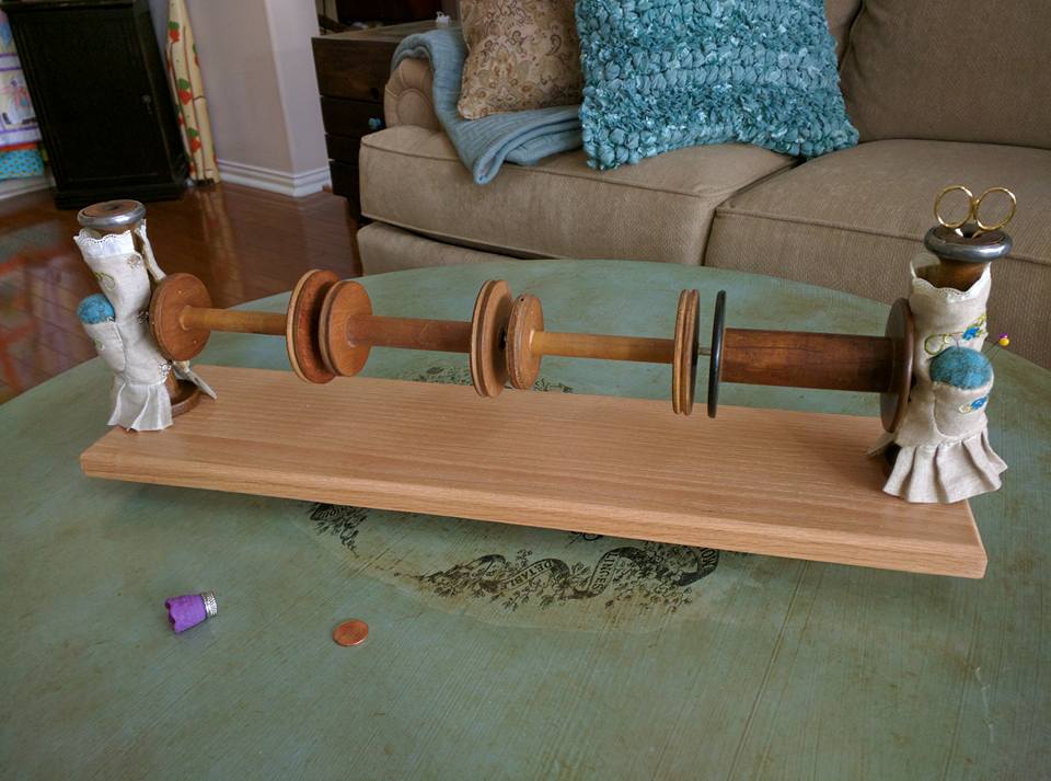 She's just a girl who creates...: My new Lazy Kate