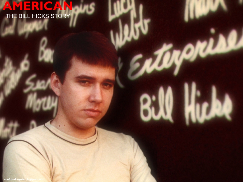 under the small umbrella: Bill Hicks Wallpaper