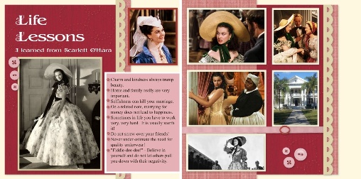 Life Lessons I Learned From Scarlett O'Hara ~ Busy with the Cricky