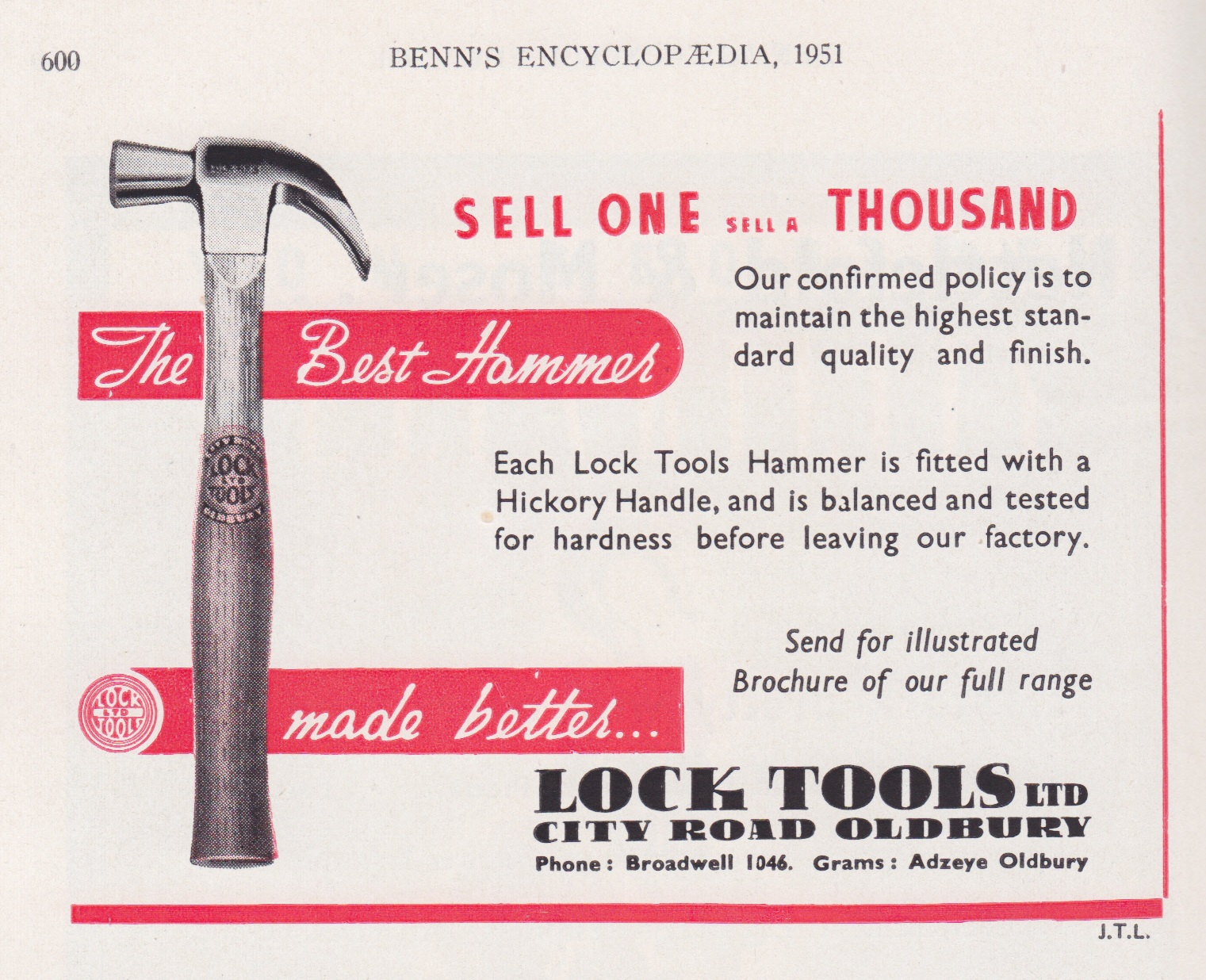 Trowel and Masonry Tool Collector Resource : History of Lock Tools, Ltd.
