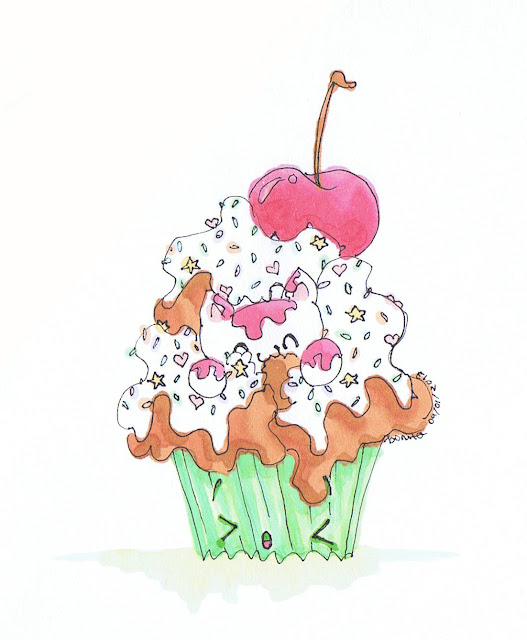 Giggles Comic: Cupcake Munch