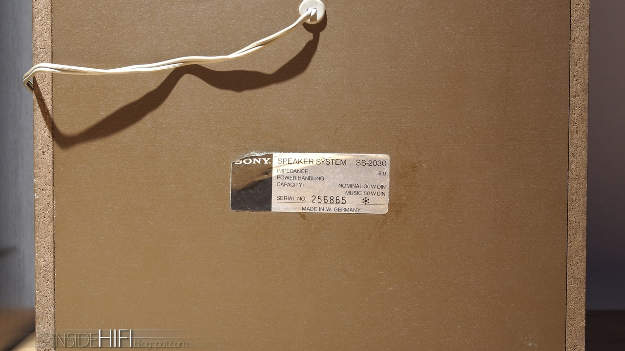 Inside Hi-Fi: Sony SS-2030