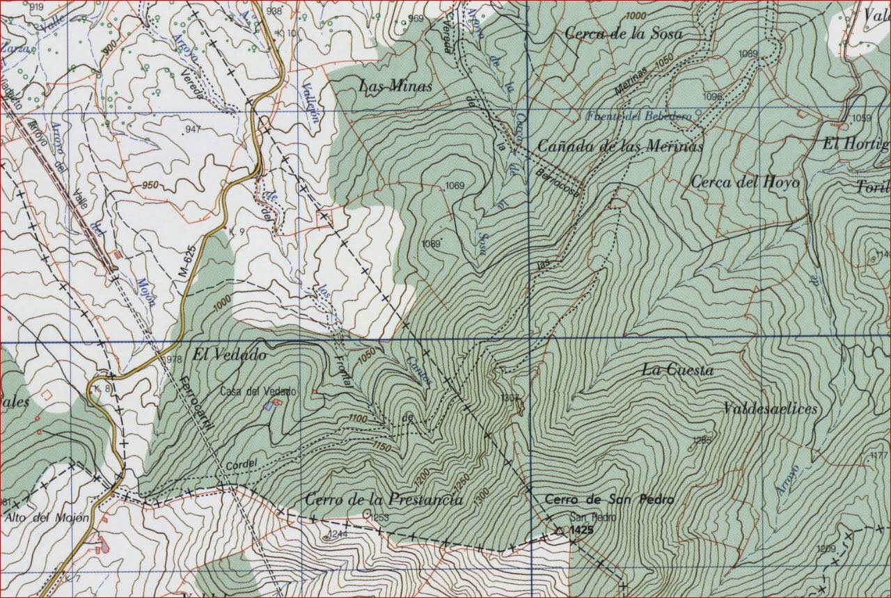 SENDERISMO 2014: 31 DE MAYO: POR LA VIA PECUARIA DEL CERRO DE SAN PEDRO