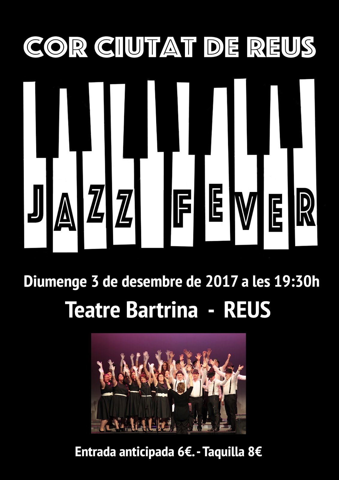 COR CIUTAT DE REUS: JAZZ FEVER AL TEATRE BARTRINA