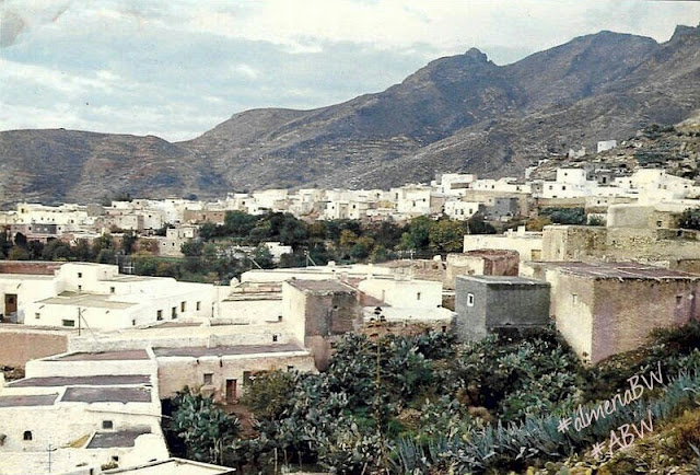 Fotos Antiguas de Almería: 1973 Vista panorámica de Nijar