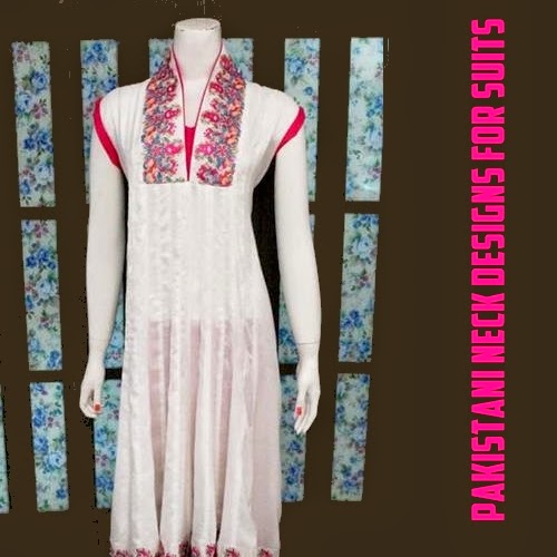 Pakistani Neck Designs for Shirts | Ladies Suits Necklines Collection 2014