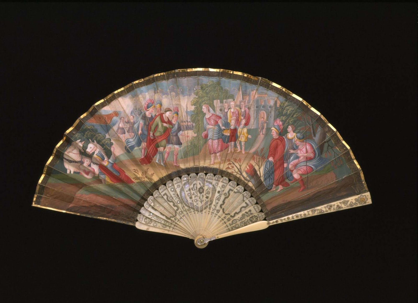 Spencer Alley: Painted Fans