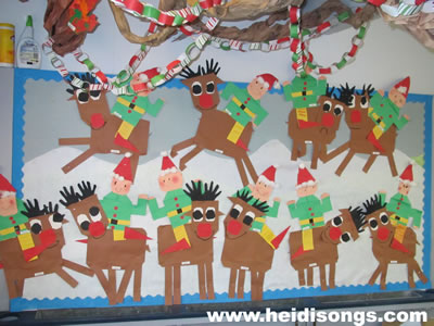 An Elf on the Shelf Art Project- and a Round Up of Holiday Freebies!