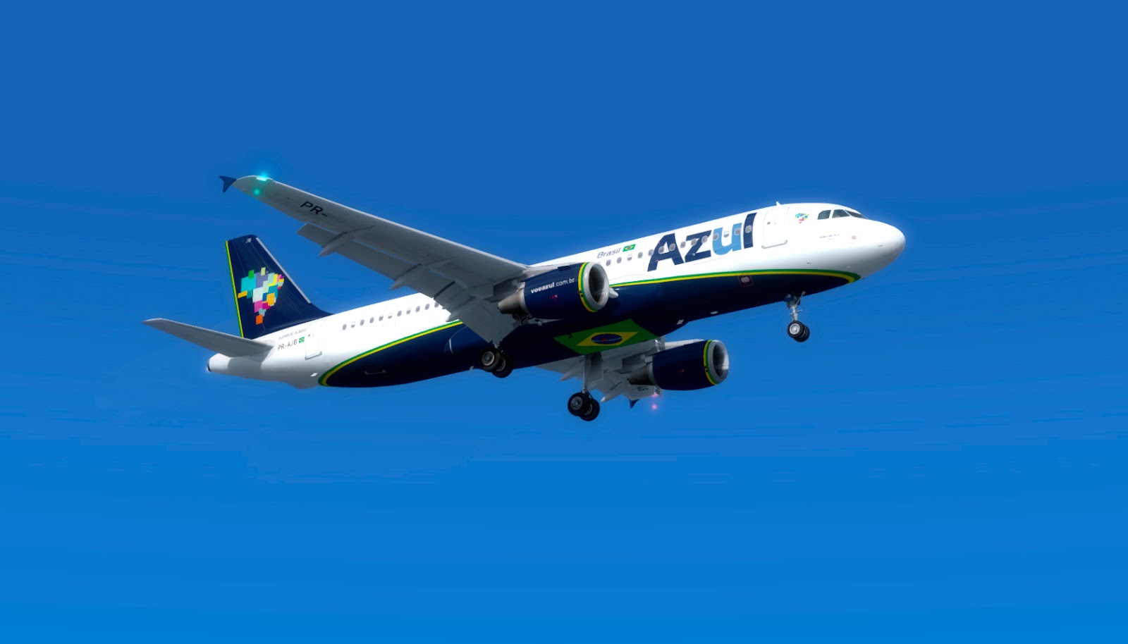 Aviação Arte: Airbus A320 Azul PA