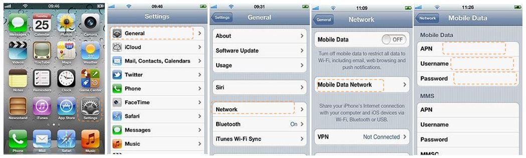 setari telefoane mobile: Setare numar centru de mesaje (SMSC) Iphone