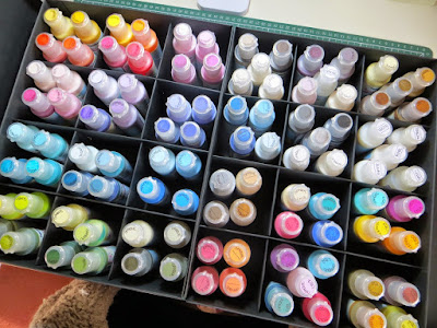 CRAFTY STORAGE: Craft Storage | Acrylic Paint storage Idea from Emma ...