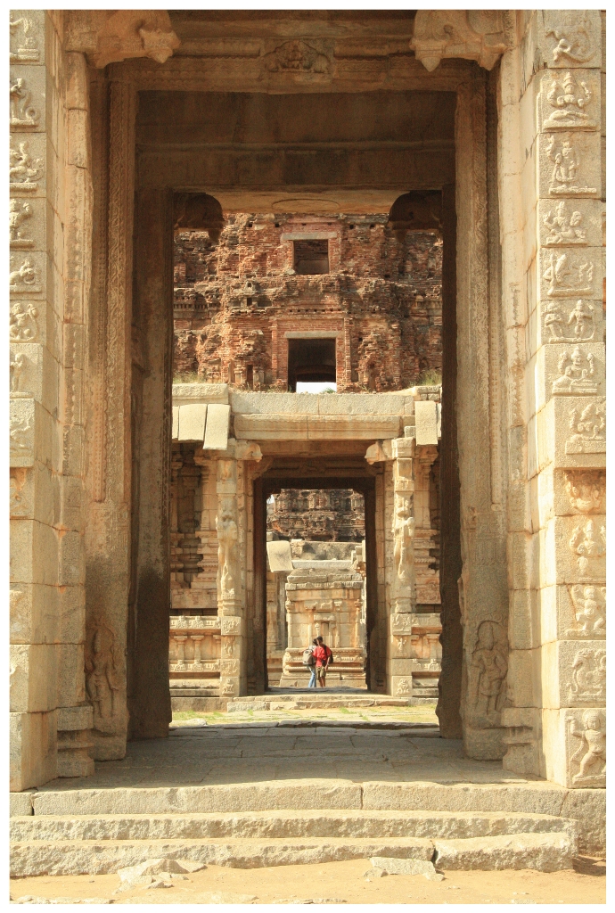 Temples in Hampi: 6 - Achyuta Raya’s Temple complex