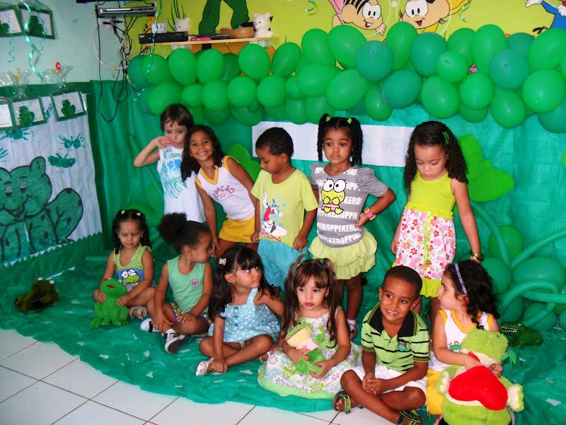 Blog Geração 10: FESTA DA COR VERDE