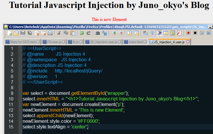 [Tutorial] Javascript Injection nâng cao - Juno_okyo's Blog
