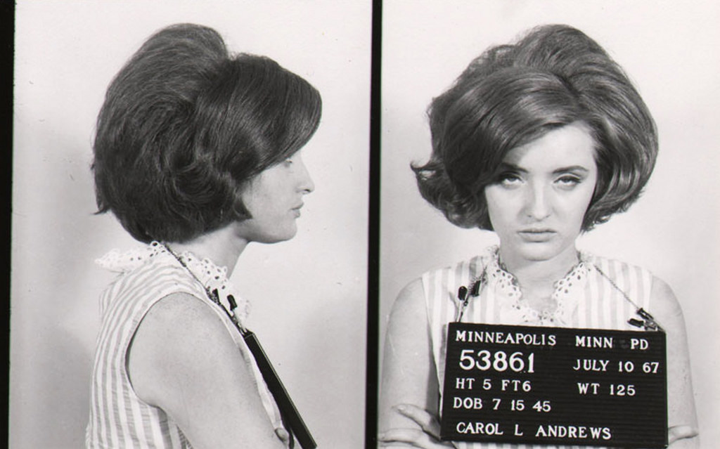 20 Amazing American Women Mugshots in the 1960s ~ vintage everyday