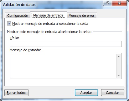 Blogfolio de Gisela Gaitan: VALIDACION DE DATOS