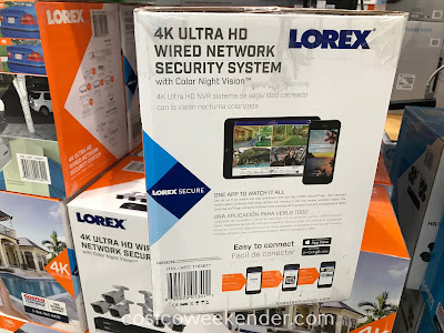 Lorex 4K Ultra HD Wired Security System with Color Night Vision | Costco Weekender
