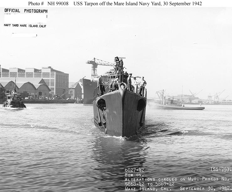 Naval Warfare: USS Tarpon (SS-175)