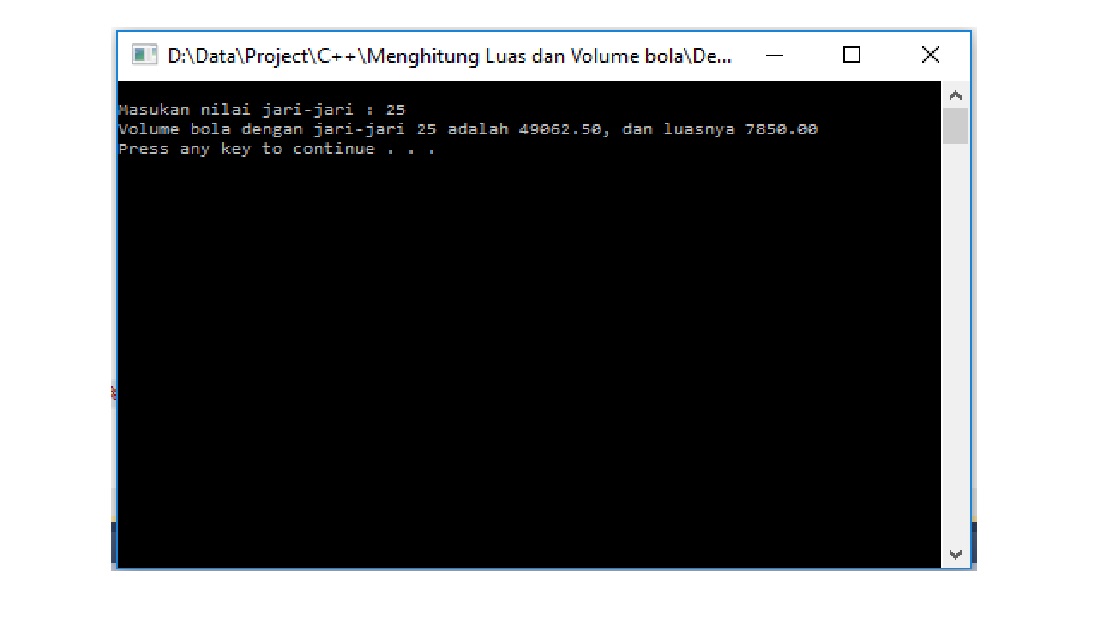 All in One [ RB ]: Contoh Kodingan C++ Perhitungan