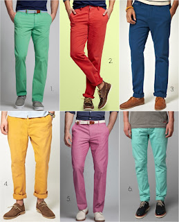 The Young Man's Style Guide: Thread Review: Bright Colored Pants